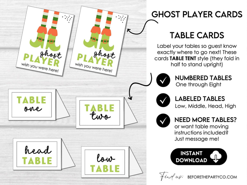 Leprechaun Lucky Bunco Score Card - Printables – Before The Party